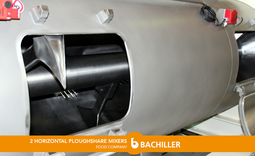 2 new ploughshare mixers for the African food industry | Bachiller