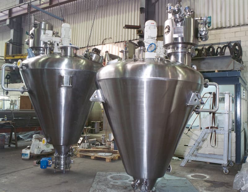 Vertical Conical Screw Vacuum Dryer | BACHILLER
