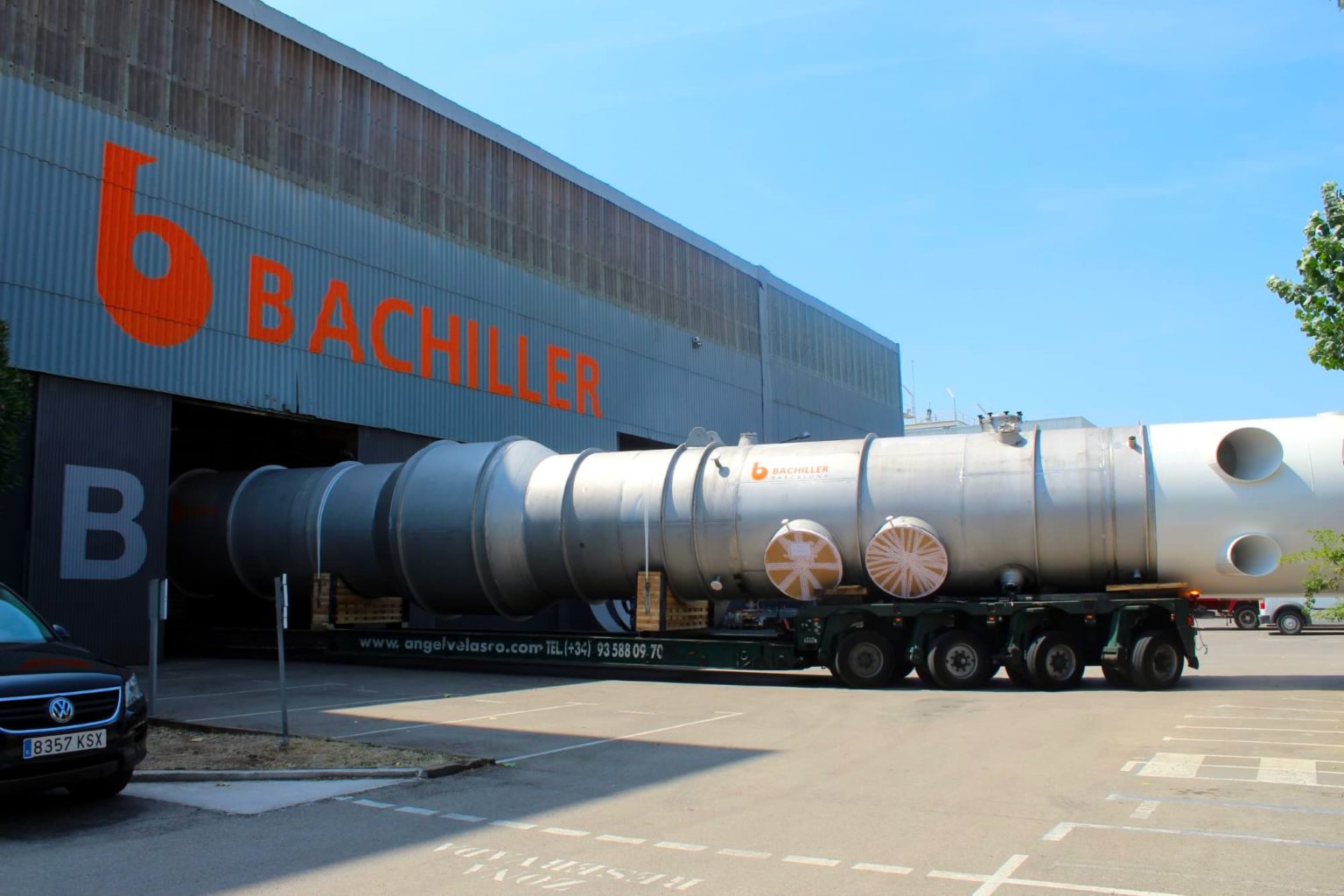 3,770 m² Heat Exchanger for a German engineering | Bachiller
