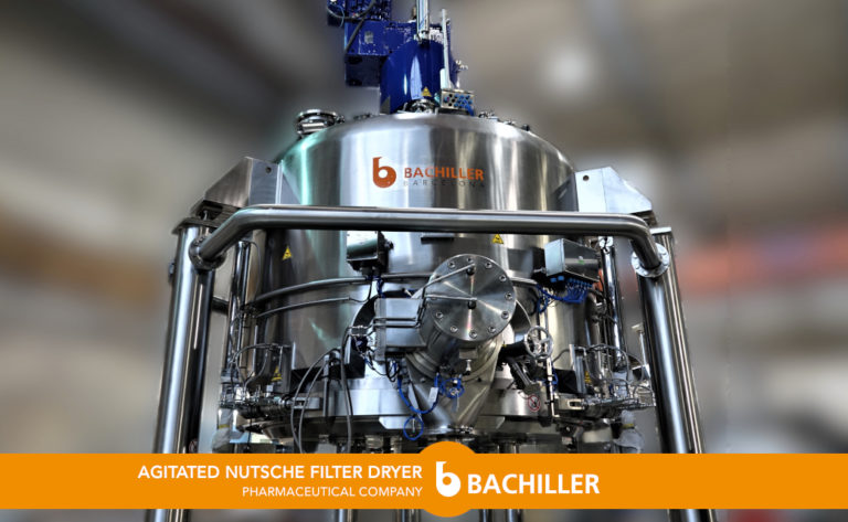 New delivery: Agitated Nutsche Filter Dryer for a pharmaceutical company